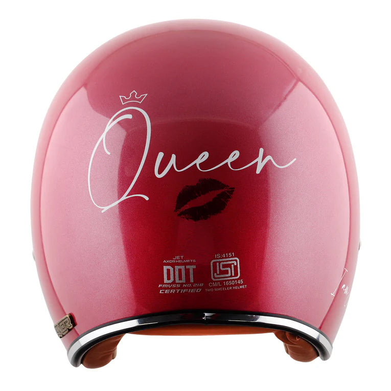 Retro Jet Queen Helmet – HELMETWALA.COM