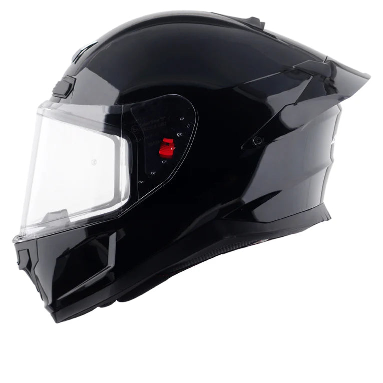 AXOR SABER SOLID BLACK – HELMETWALA.COM