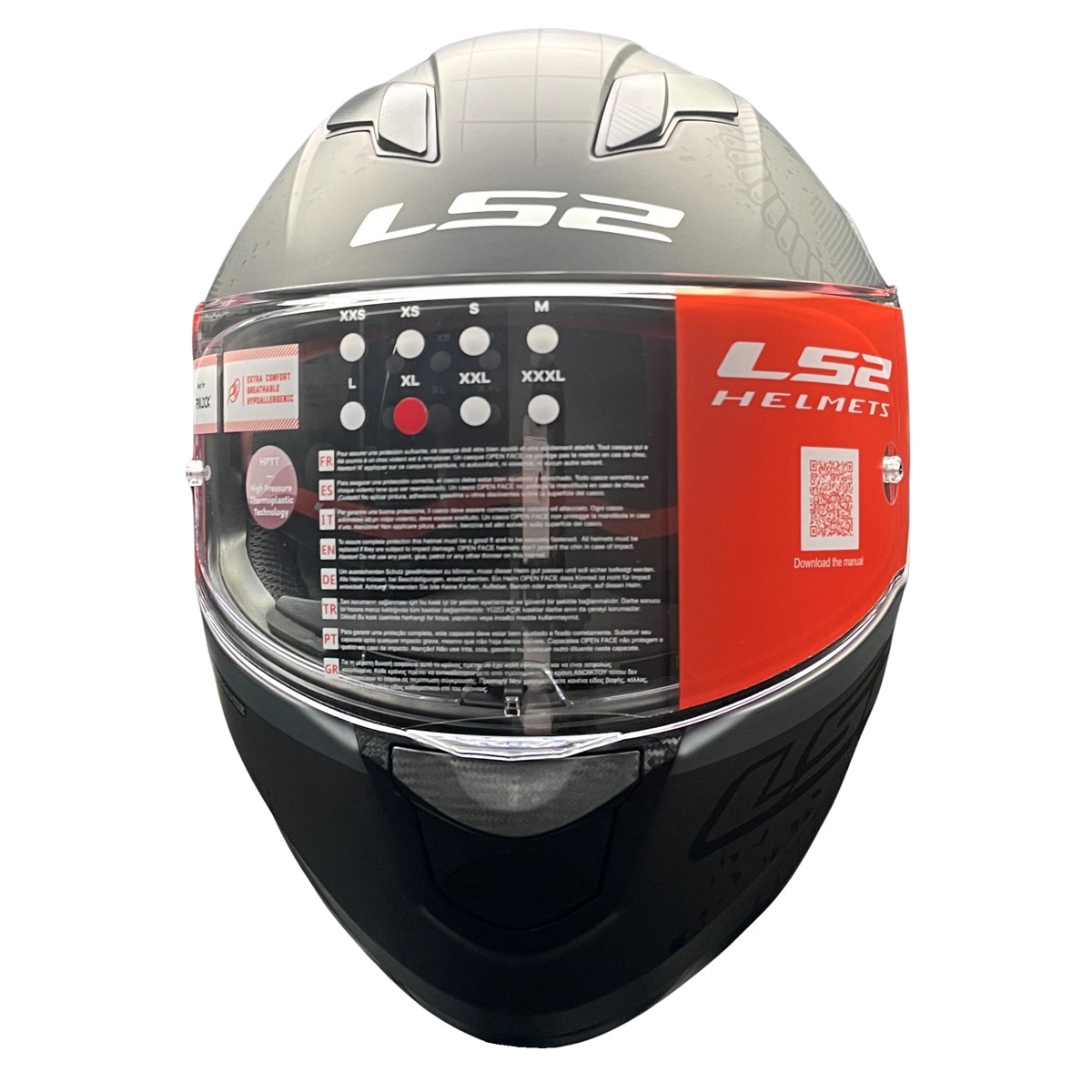 FF320 STREAM EVO VIATOR MATT BLACK 7C GRAY – HELMETWALA.COM