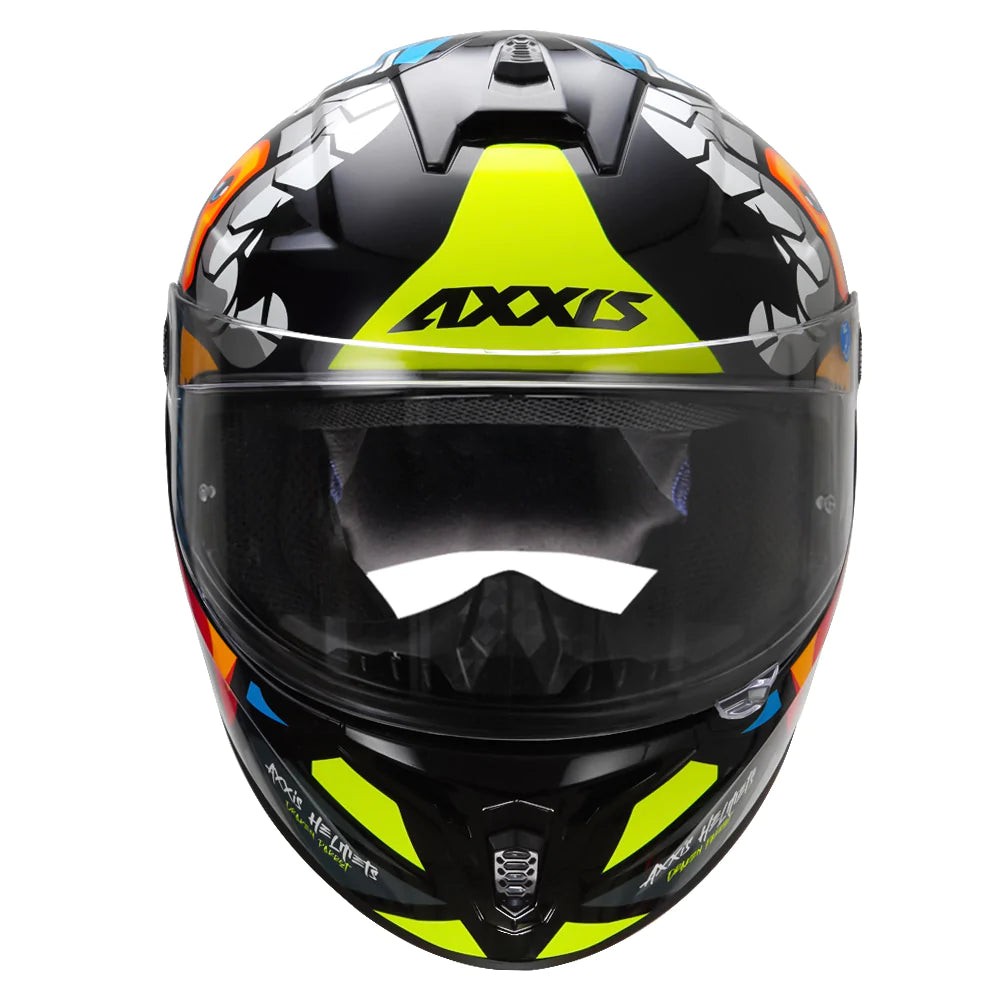 AXXIS DRAKEN PARROT HELMET – HELMETWALA.COM