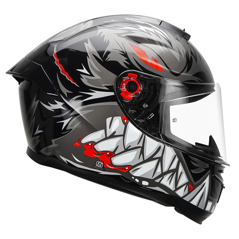 MT HUMMER LYCAN GLOSS HELMET – HELMETWALA.COM