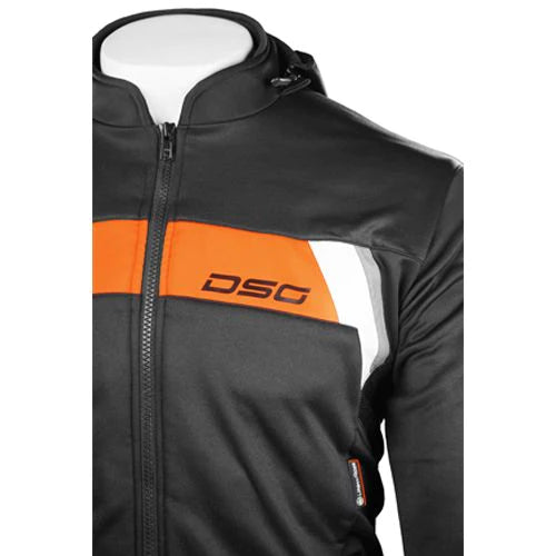 DSG Urban Rider Hoodie (Black Fluro Red) – HELMETWALA.COM